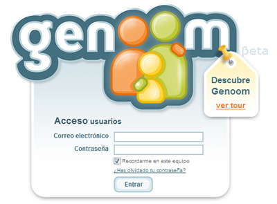Genoom red social para familias